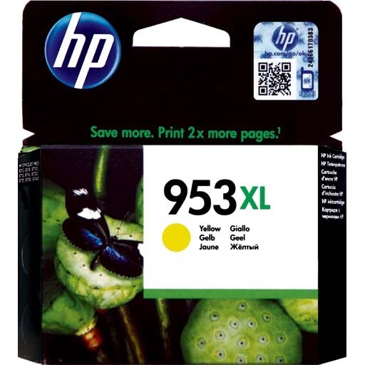 HP 953 XL Yellow Original (F6U18AE) za 1600 strani DT - Naju.si